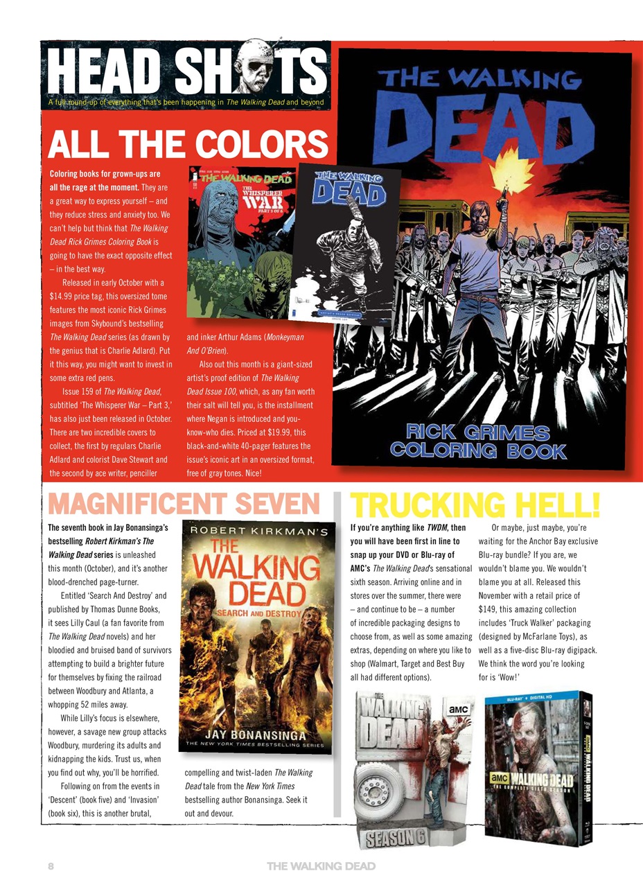 The Walking Dead Magazine - Issue 18 Back Issue