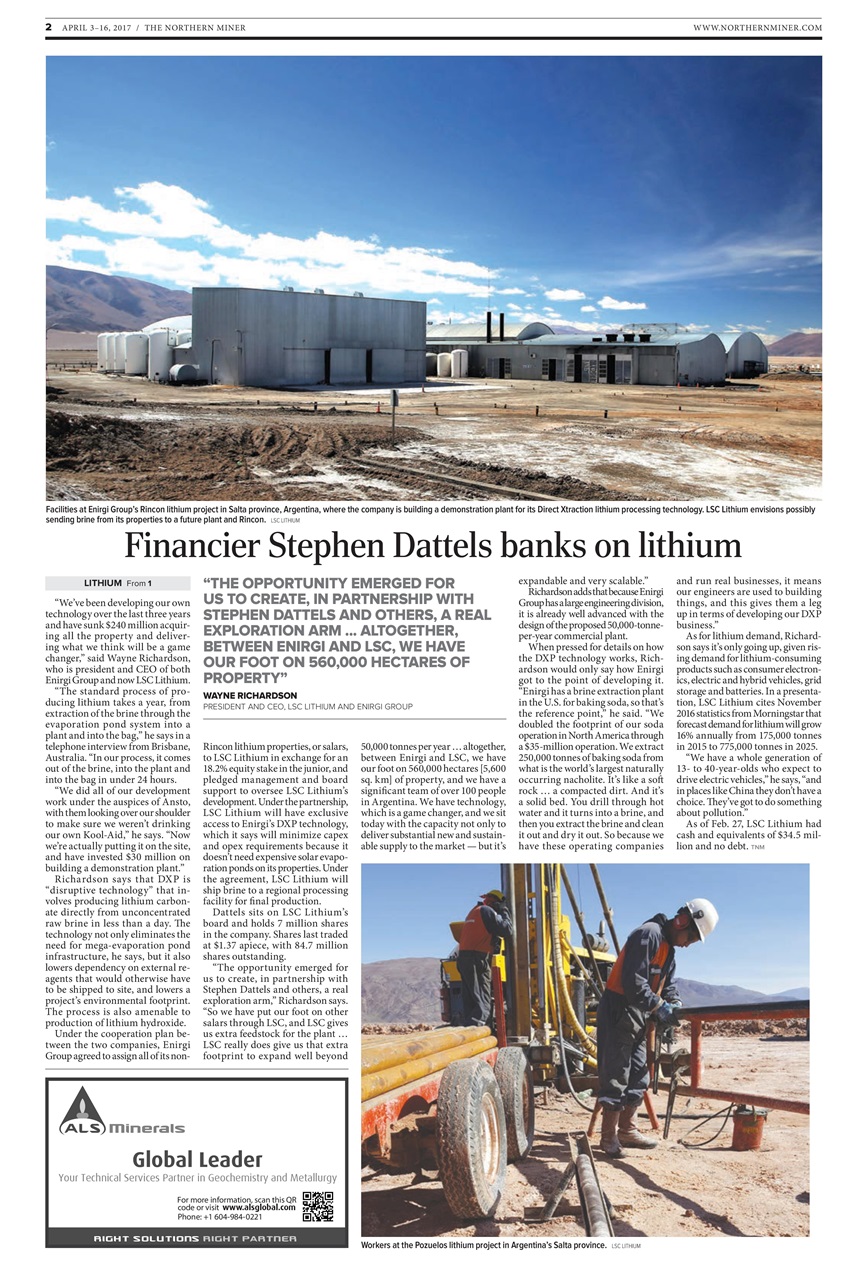 The Northern Miner Magazine - Vol. 103 No. 7 Subscriptions | Pocketmags