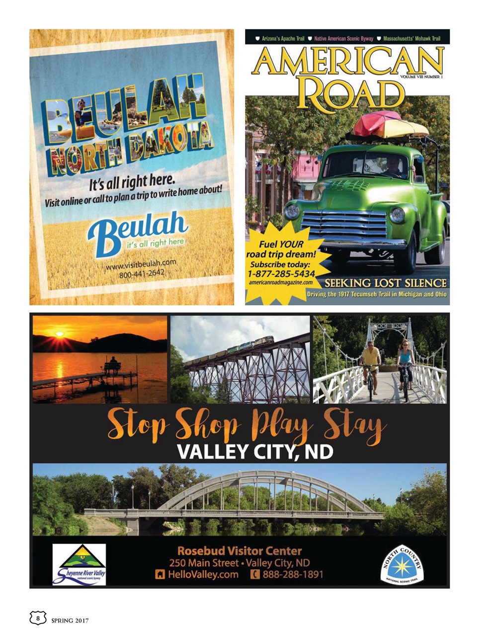 American Road Magazine - Spring 2017 Subscriptions | Pocketmags