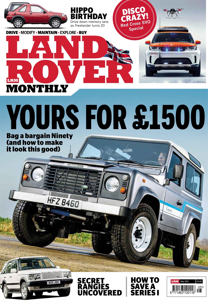 Land Rover Monthly Magazine - May 2017 Back Issue