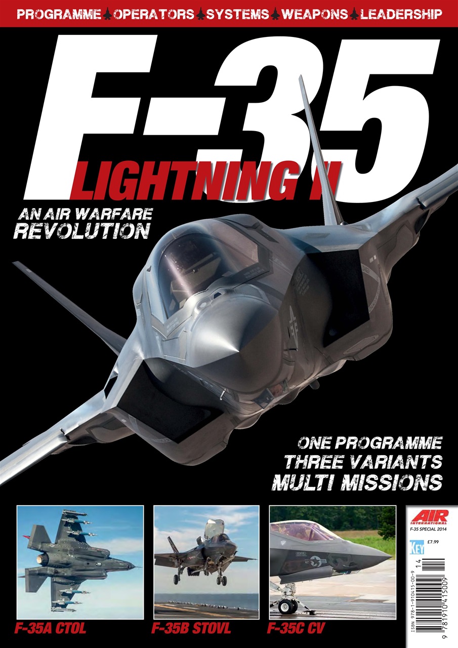 Combat Aircraft Journal Magazine - F-35 Lightning II Special Issue