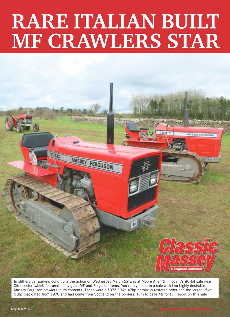 Classic Massey Magazine - No. 68 MF Crawlers Back Issue
