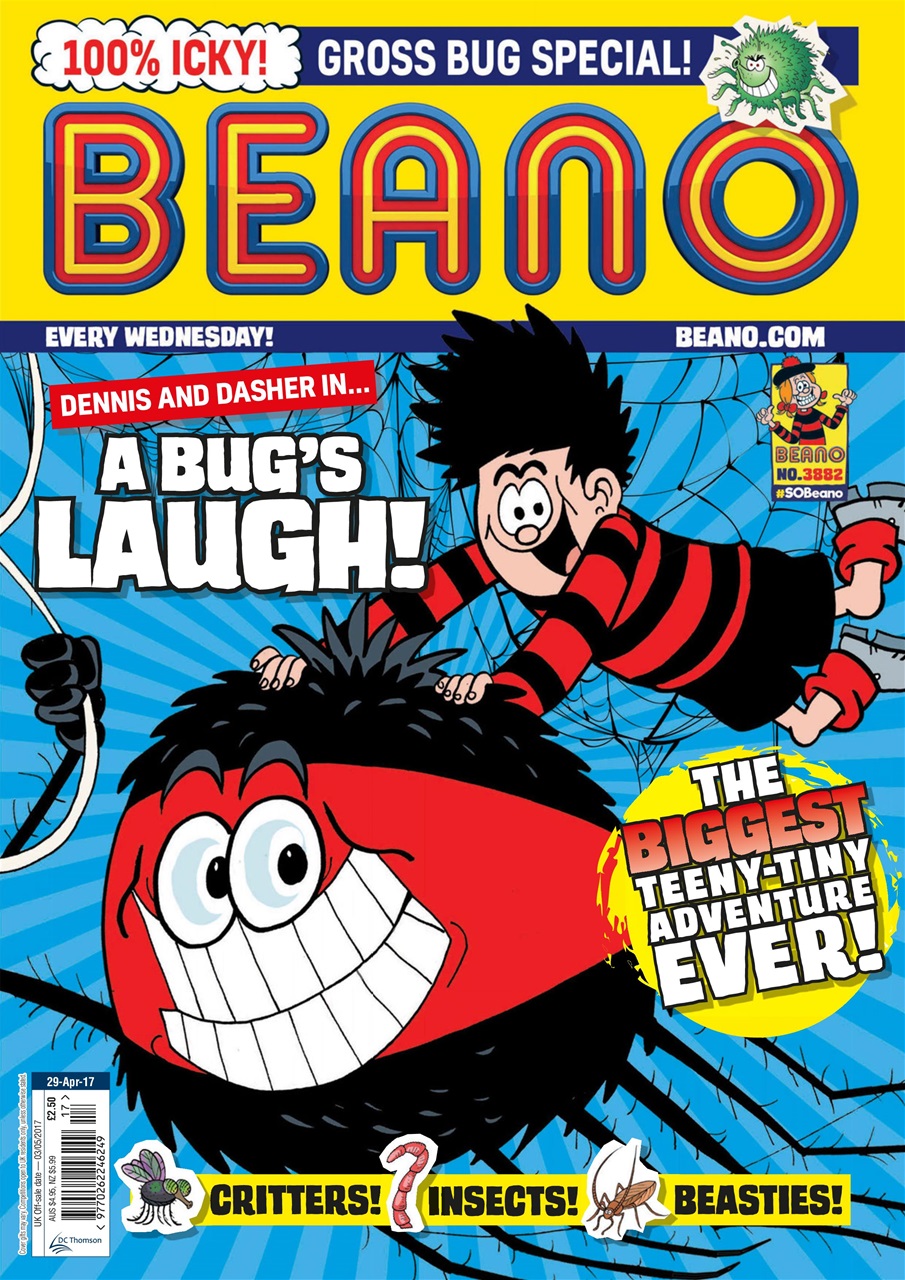 Beano Magazine - 29th April 2017 Back Issue