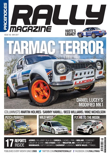 Pacenotes Rally magazine - Issue 155 - May 2017 Back Issue