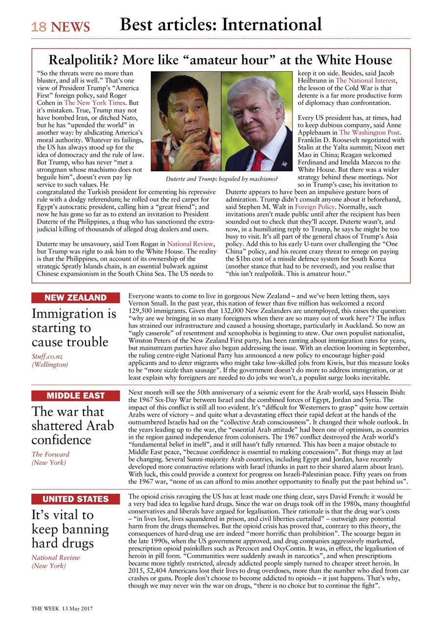 The Week Magazine - 13th May 2017 Back Issue