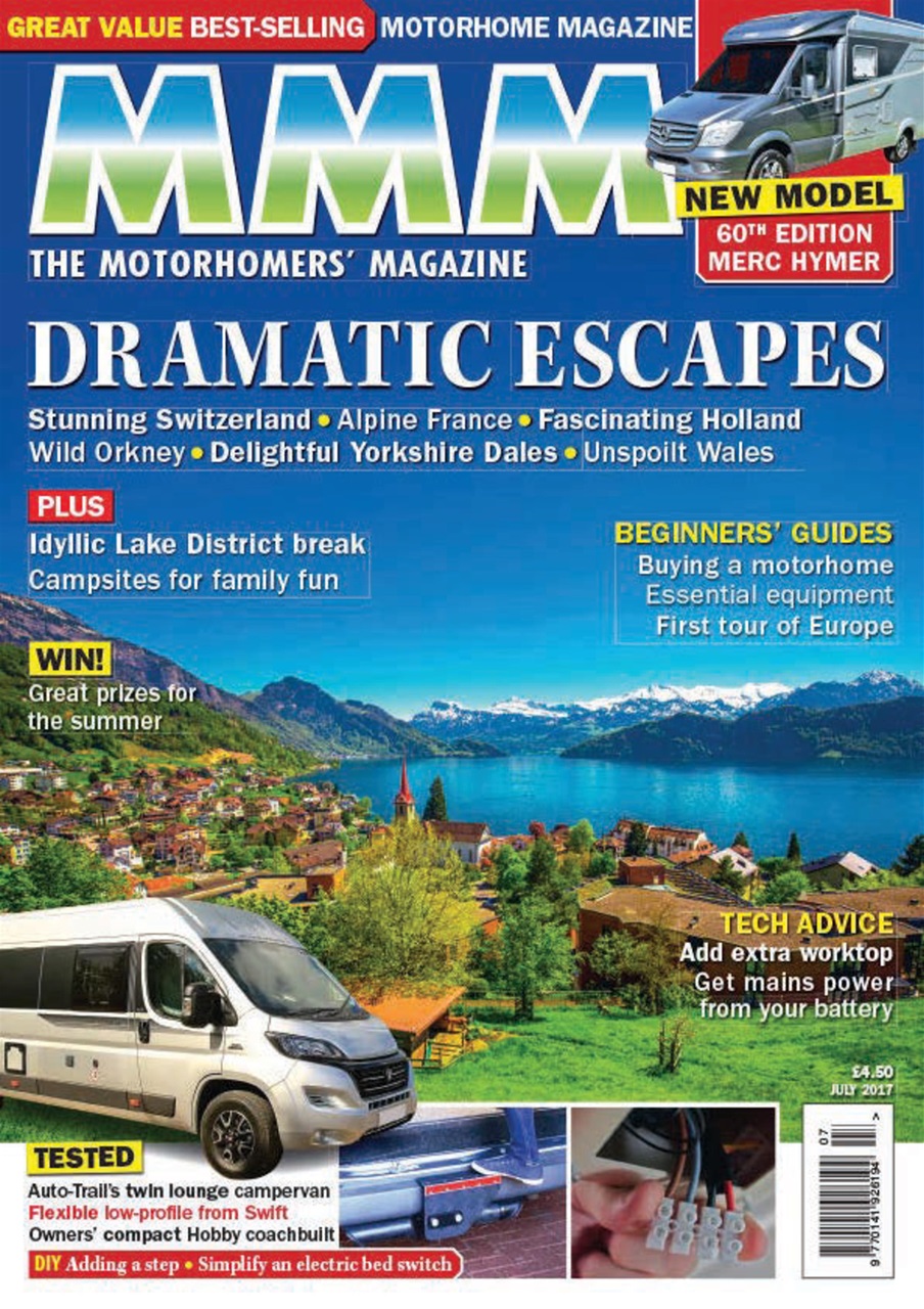MMM magazine - Dramatic Escapes - July 2017 Back Issue