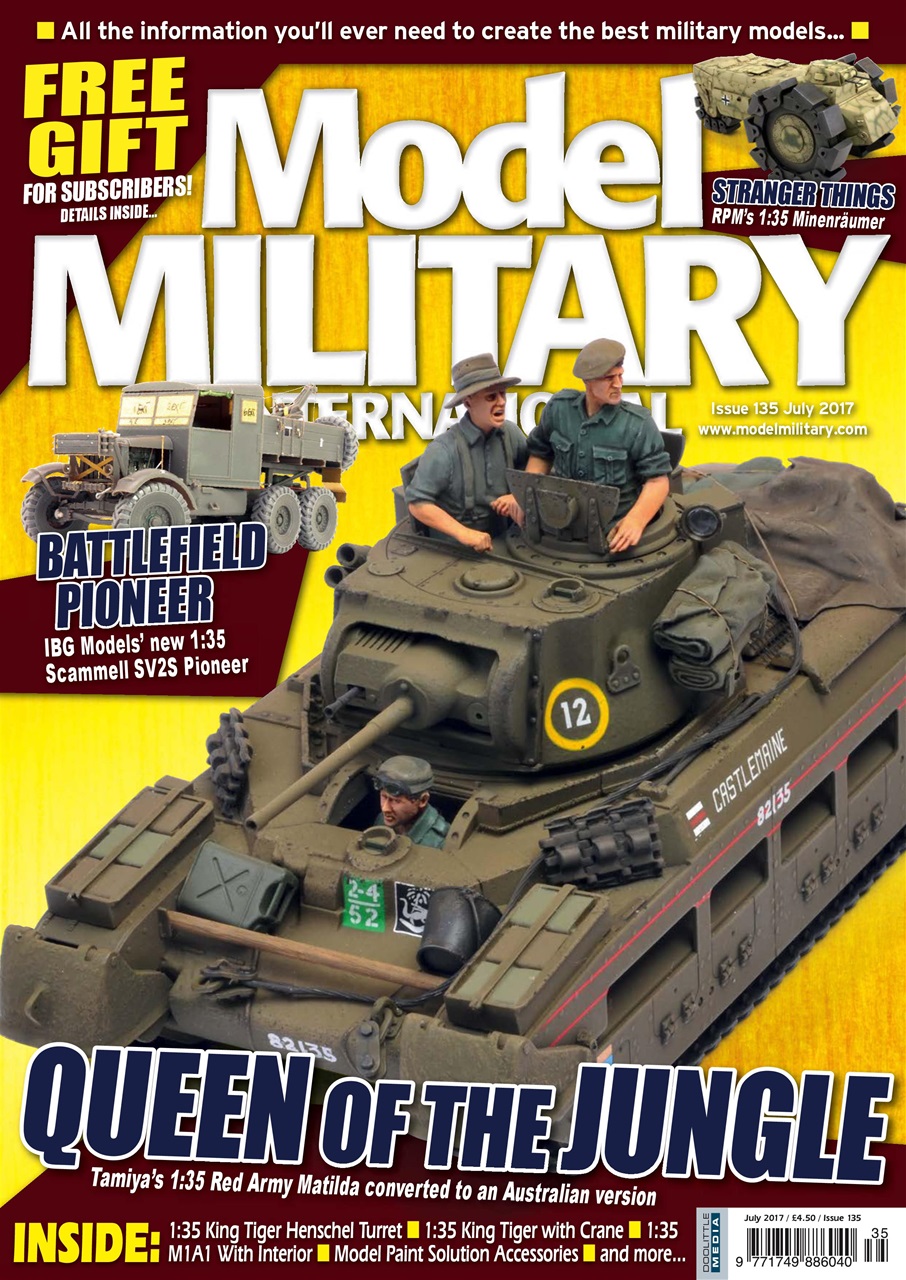 Model Military International Magazine - 135 July 2017 Back Issue