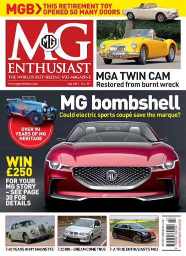 MG Enthusiast Magazine - Vol. 47 No. 7 MG bombshell Back Issue