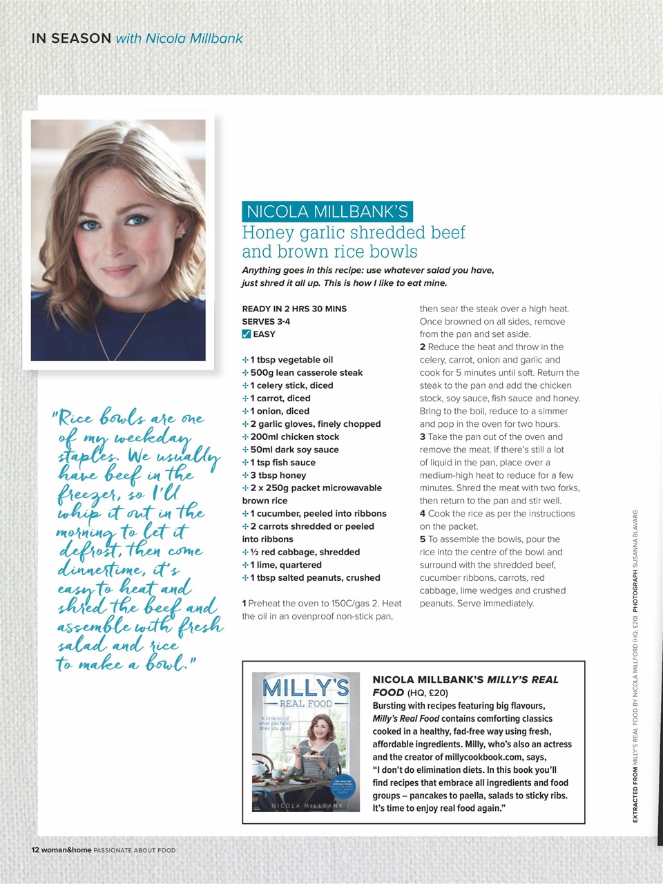 Woman And Home Feel Good Food Magazine Summer 2017 Back Issue