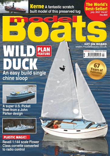 Model Boats Magazine - July 2017 Back Issue
