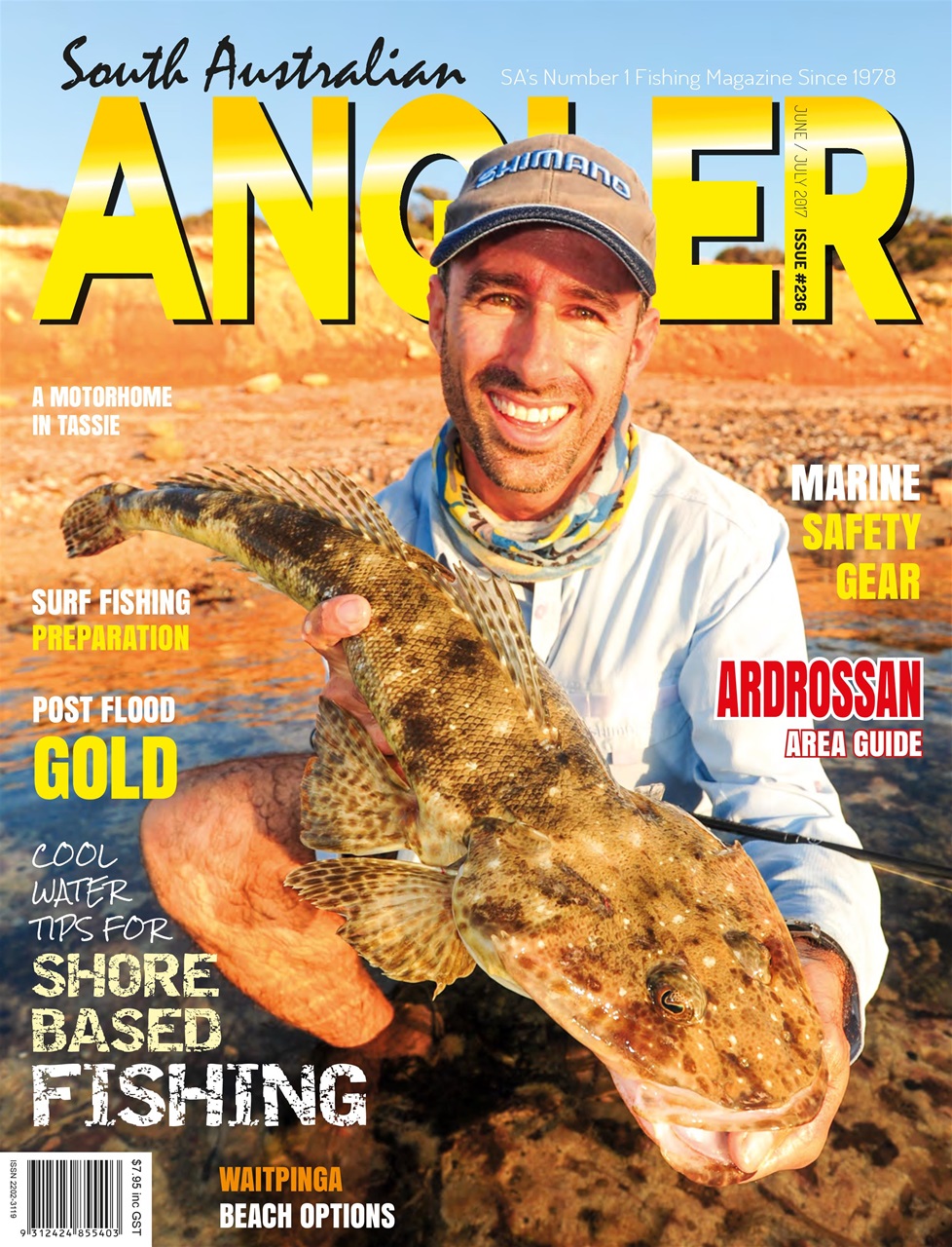 South Australian Angler Magazine - SA Angler June July 2017 Back Issue