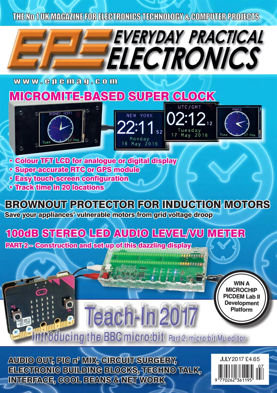 Practical Electronics Magazine - Jul-17 Back Issue
