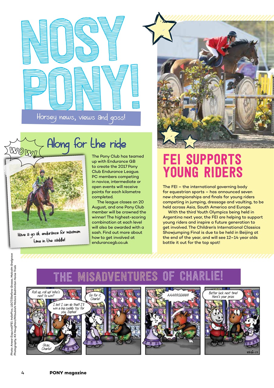 Pony Magazine - PONY magazine – July 2017 Back Issue