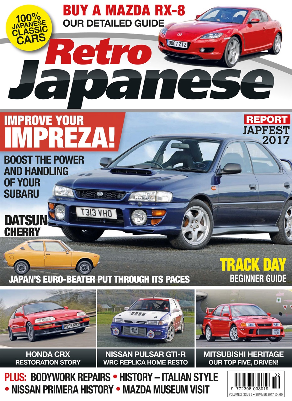Retro Japanese Magazine - Issue 6 Improve your Impreza Back Issue