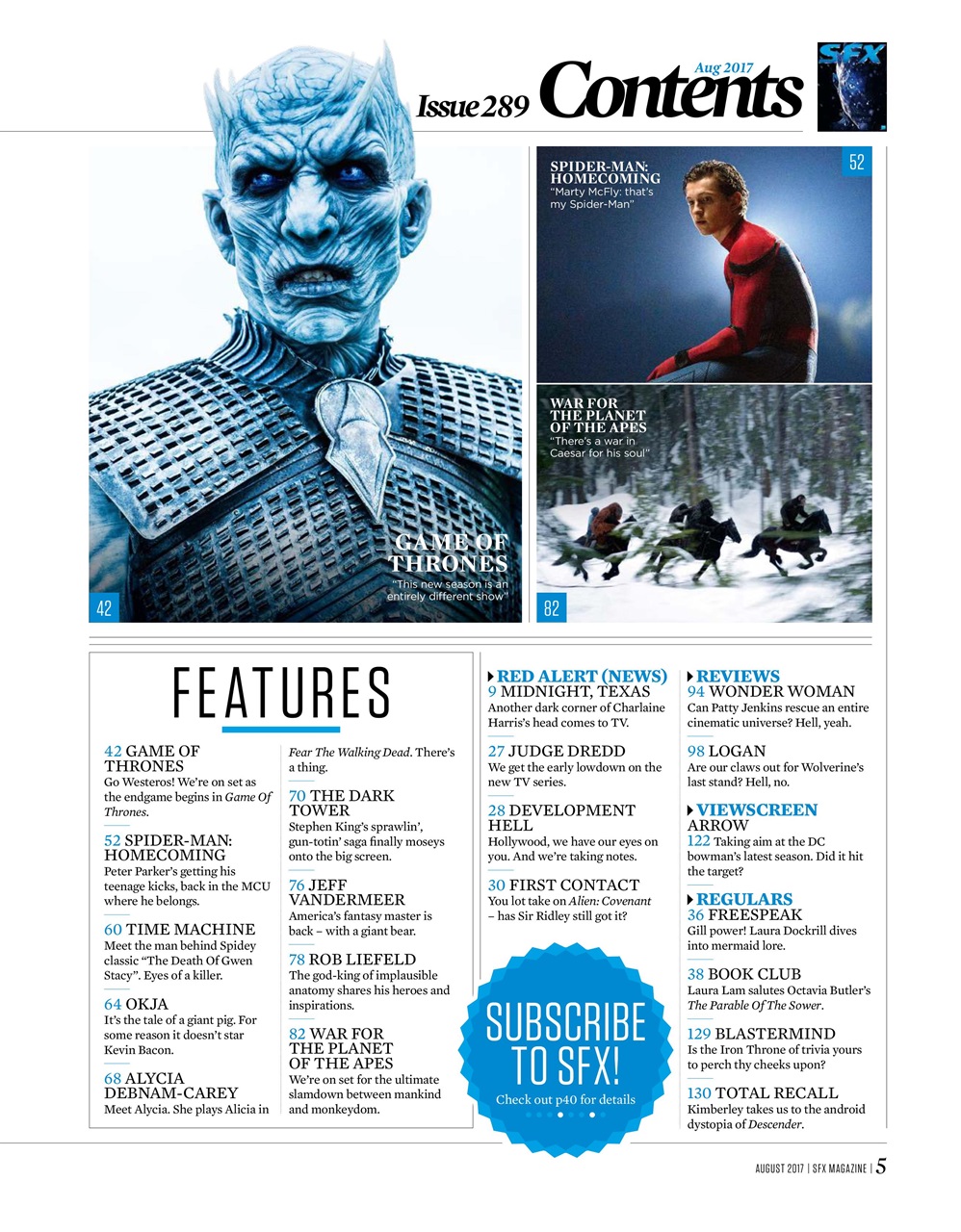 SFX Magazine - Summer 2017 Back Issue