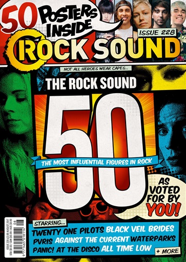 Rock Sound Magazine - The Rock Sound 50 - 228 Back Issue