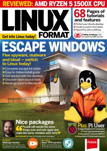 Linux Format Magazine - August 2017 Back Issue