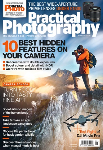 Practical Photography Magazine - August 2017 Subscriptions | Pocketmags