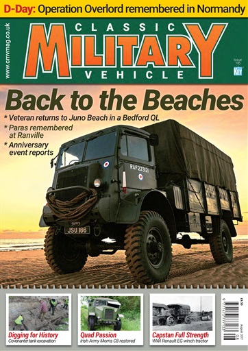 Classic Military Vehicle Magazine - August 2017 Back Issue