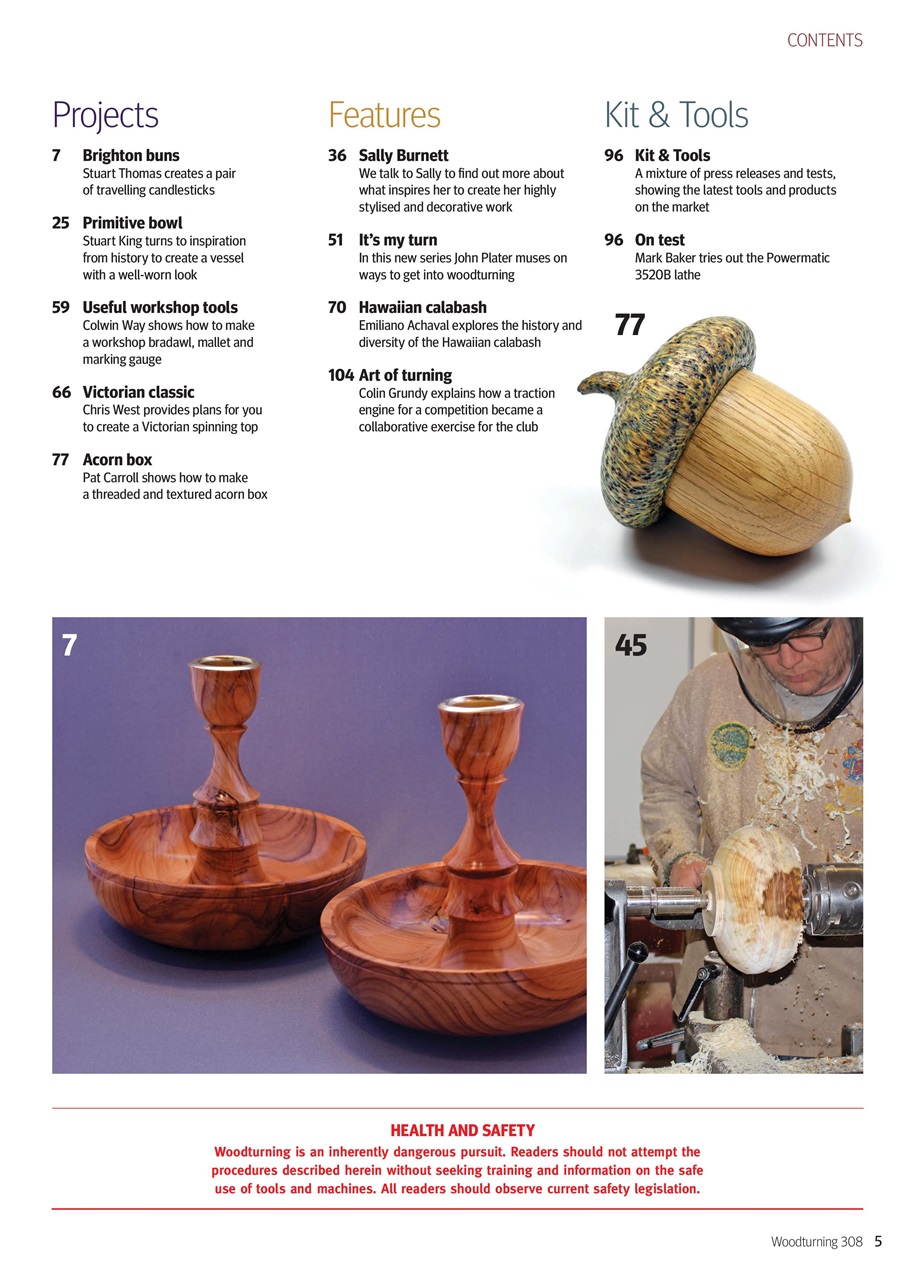 Woodturning Magazine - August 2017 Subscriptions | Pocketmags