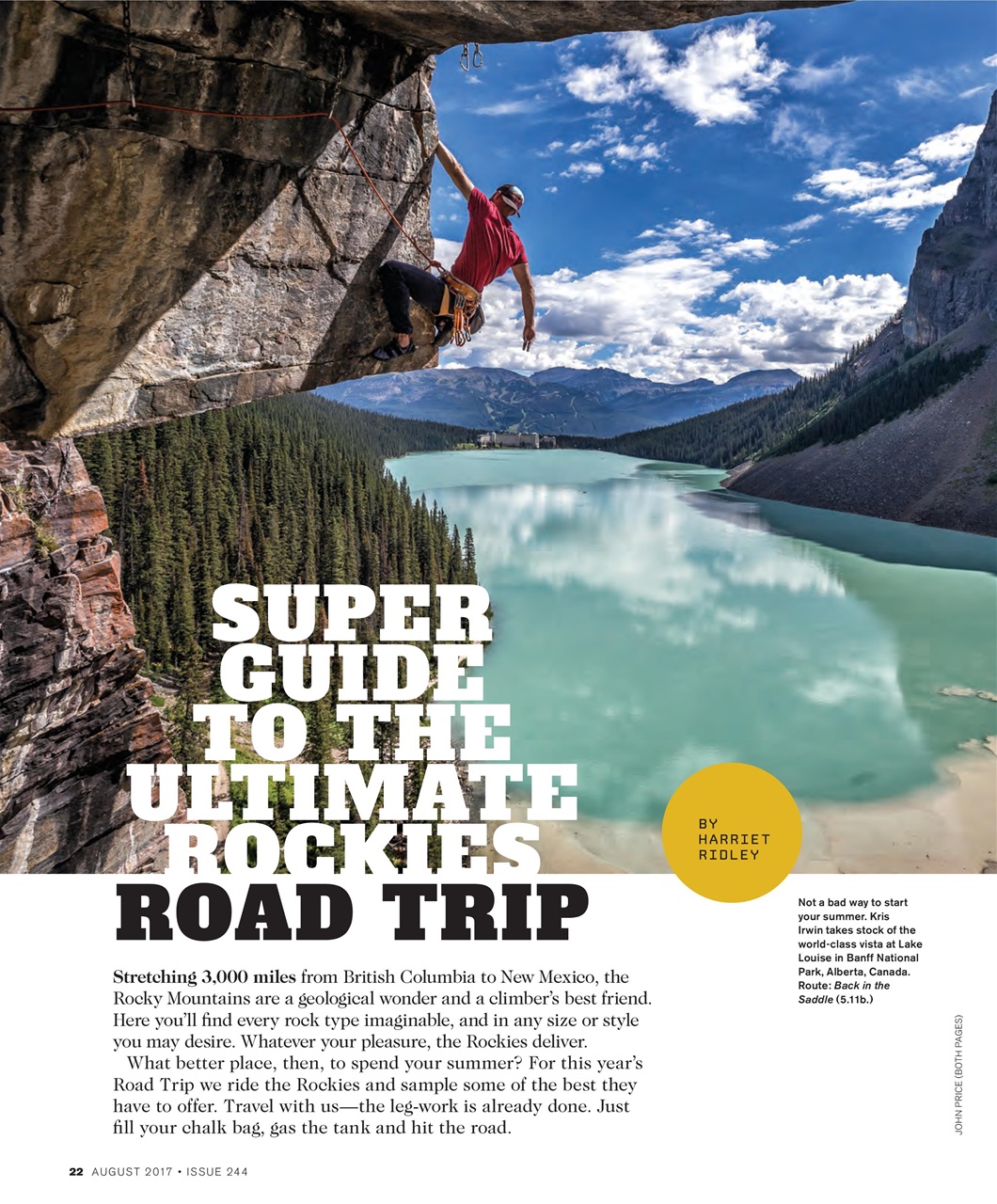 Rock and Ice Magazine - August 2017, #244 Back Issue