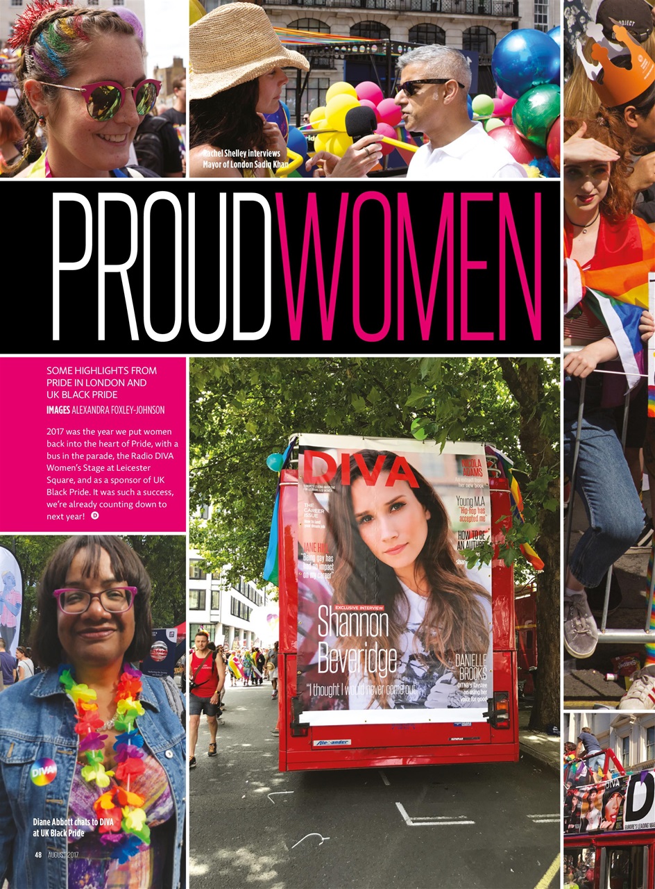 DIVA Magazine - August 2017 Subscriptions | Pocketmags