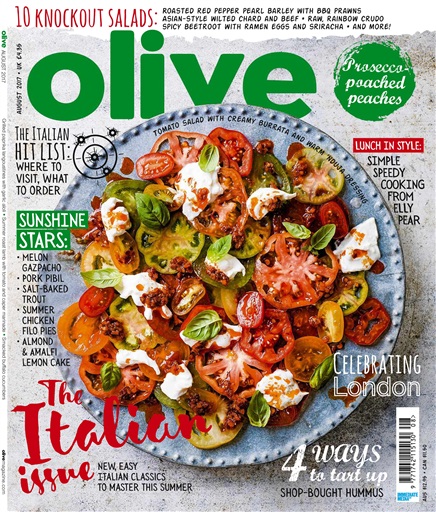 Olive Magazine - August 2017 Back Issue