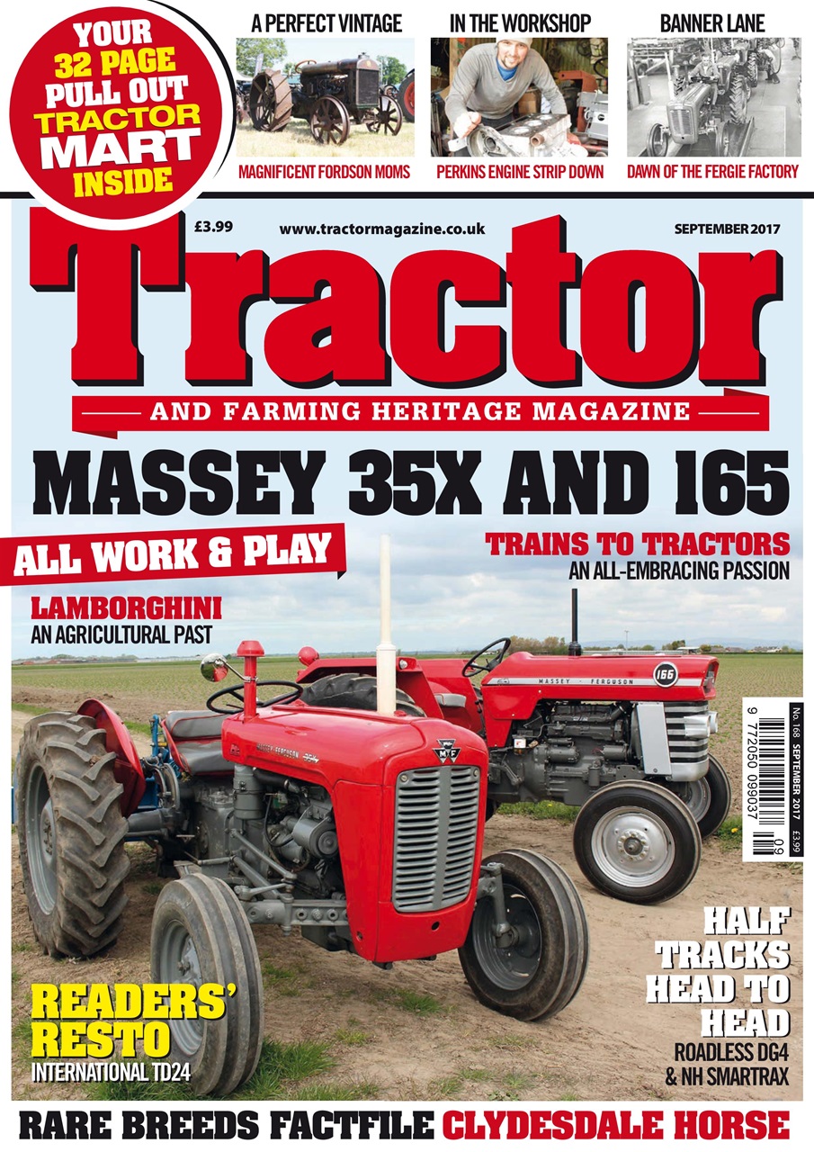 Tractor & Farming Heritage Magazine - September 2017 Subscriptions ...