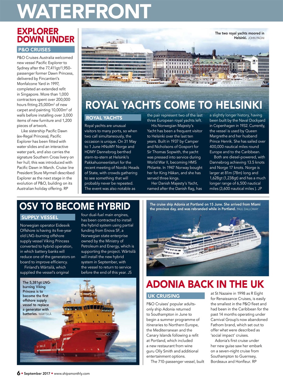 Ships Monthly Magazine - No. 633 Subscriptions | Pocketmags