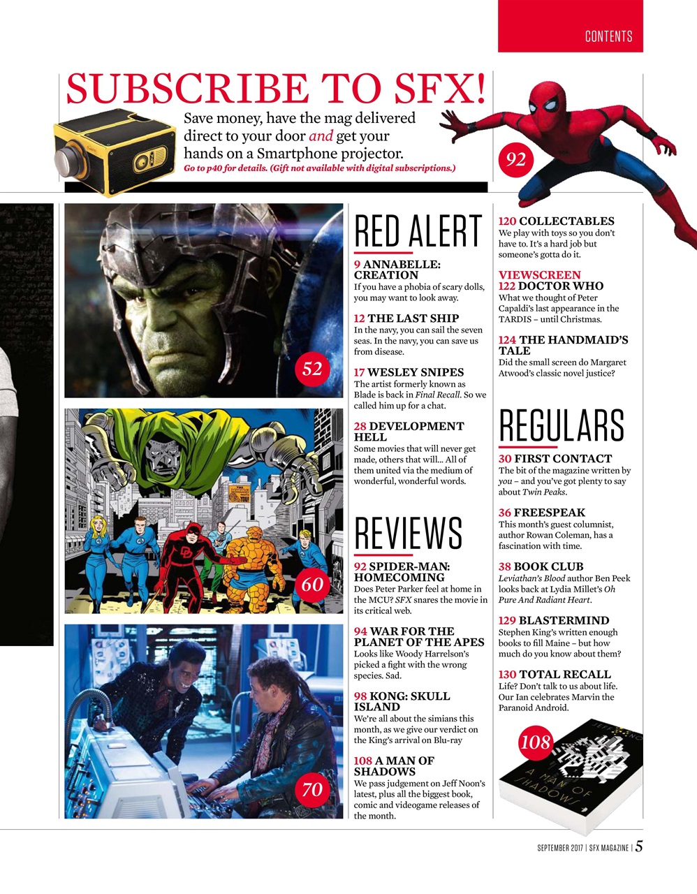 SFX Magazine - September 2017 Subscriptions | Pocketmags