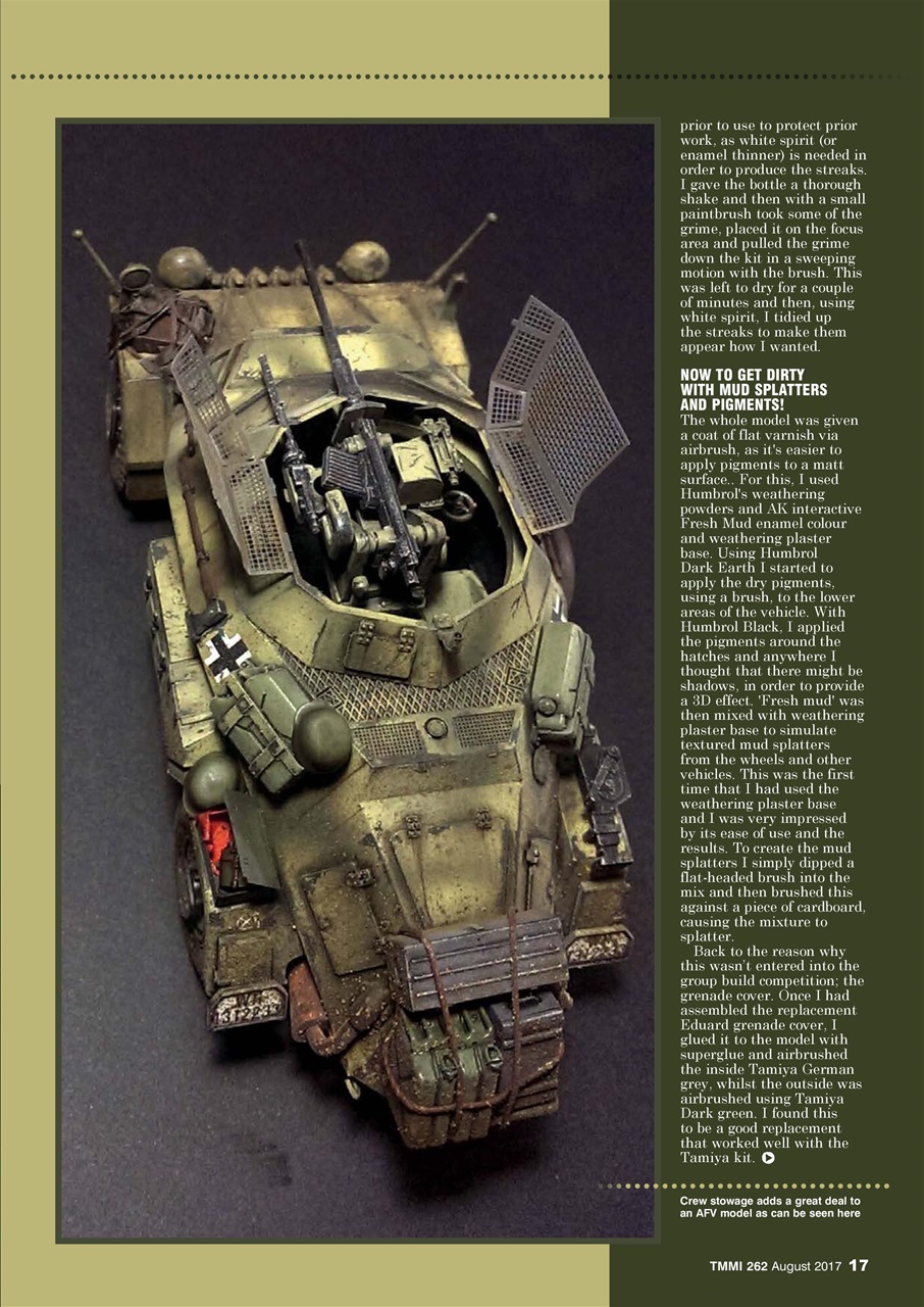 Tamiya Model Magazine - 262 August 2017 Back Issue