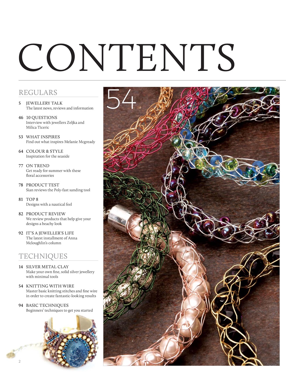 Making Jewellery Magazine - August 2017 Back Issue