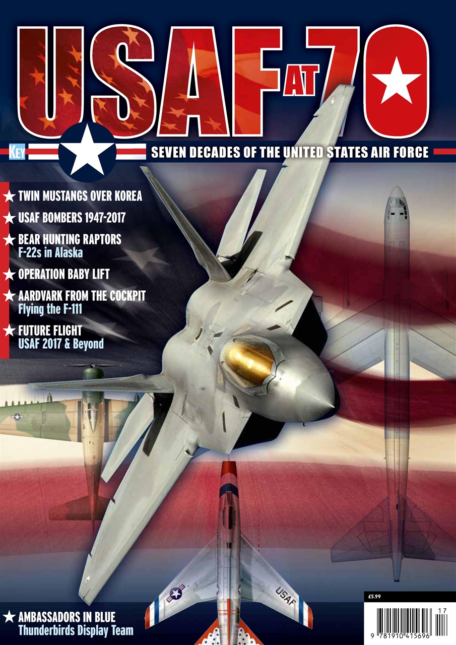 Combat Aircraft Journal Magazine - USAF 70th Special Issue