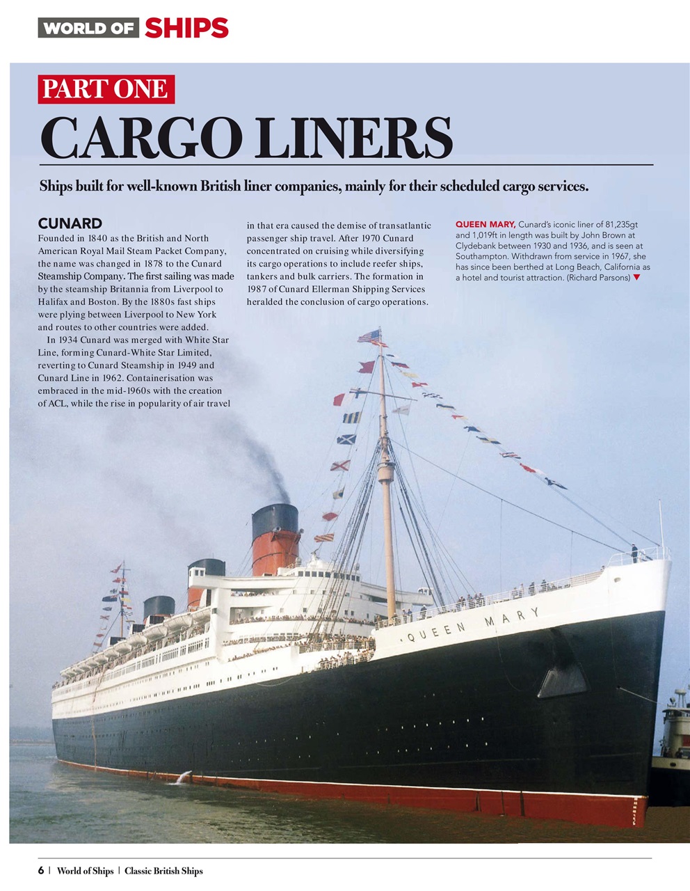 World of Ships Magazine - World of Ships No. 3 Back Issue