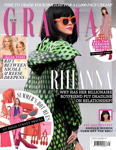 Grazia Magazine - 31st July 2017 Subscriptions | Pocketmags