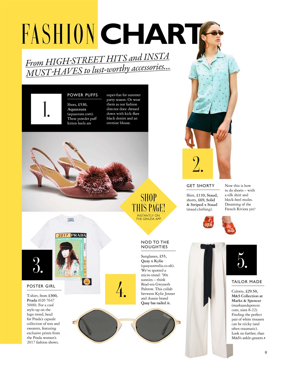 Grazia Magazine - 31st July 2017 Subscriptions | Pocketmags