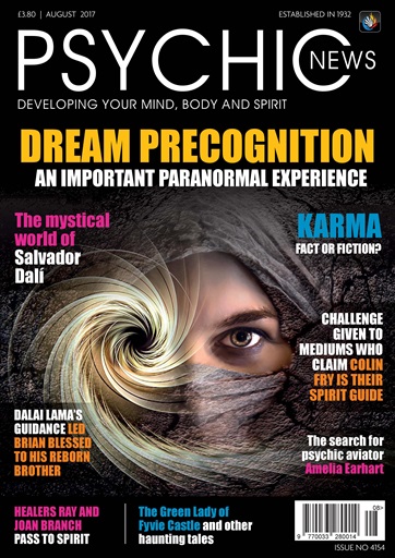 Psychic News Magazine - August 2017 Back Issue
