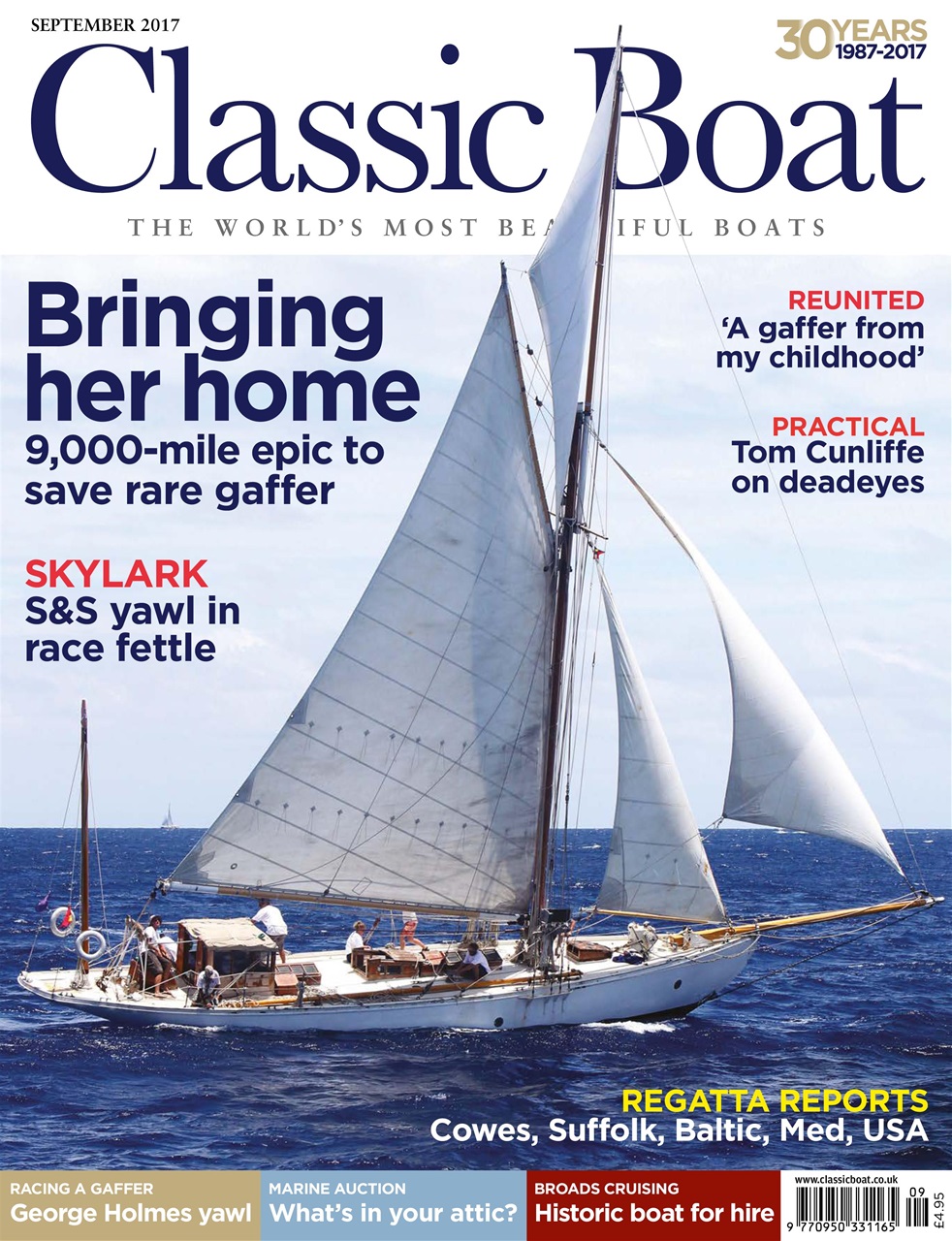 Classic Boat Magazine - Sept 2017 Subscriptions | Pocketmags