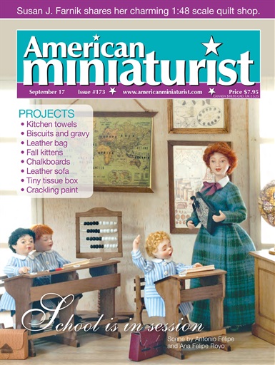 American Miniaturist Magazine - September 2017 Subscriptions | Pocketmags