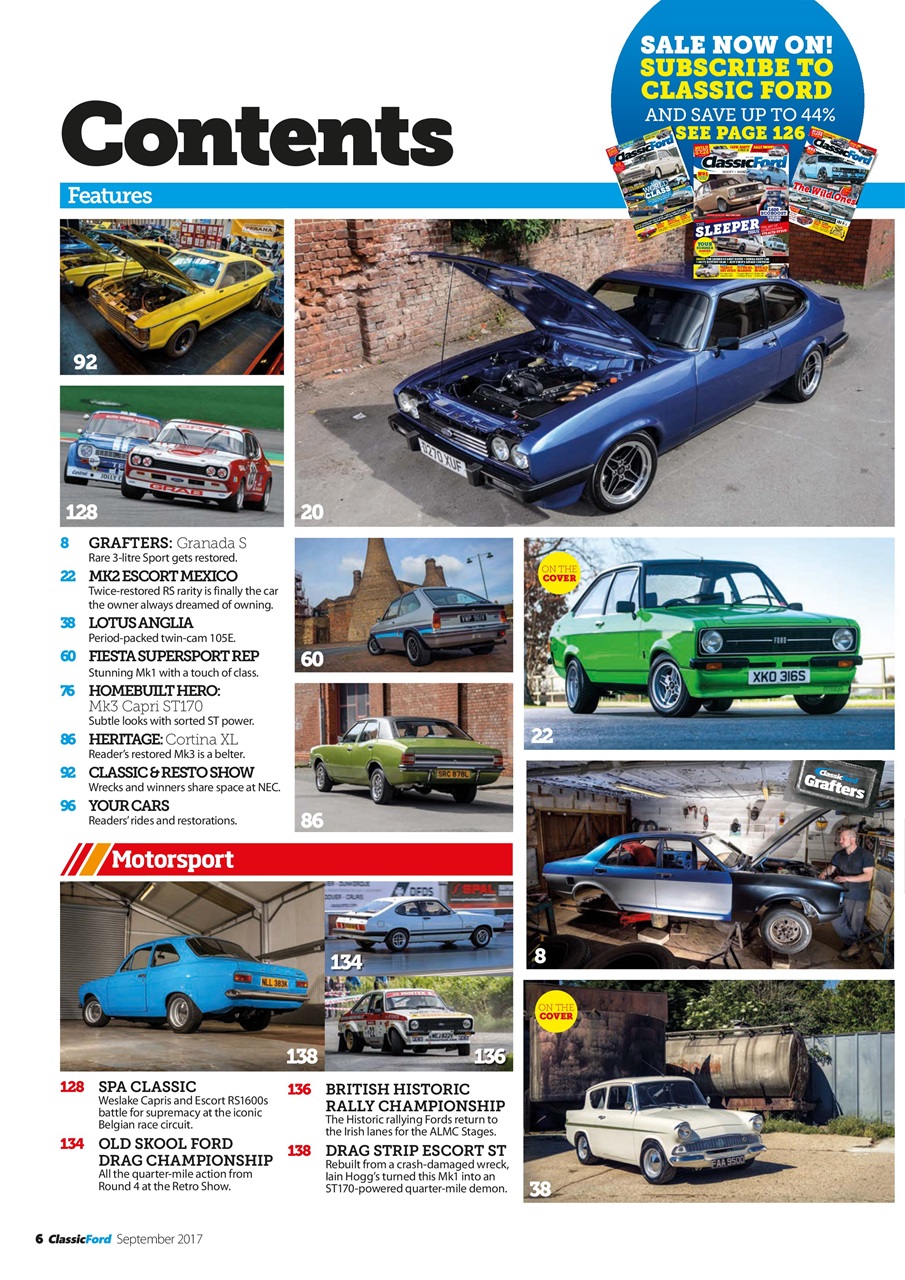 Classic Ford Magazine - Classic Ford 255 Back Issue