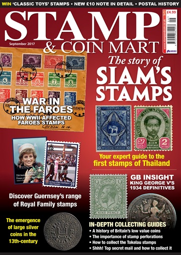 Stamp & Coin Mart Magazine - September 2017 Subscriptions | Pocketmags