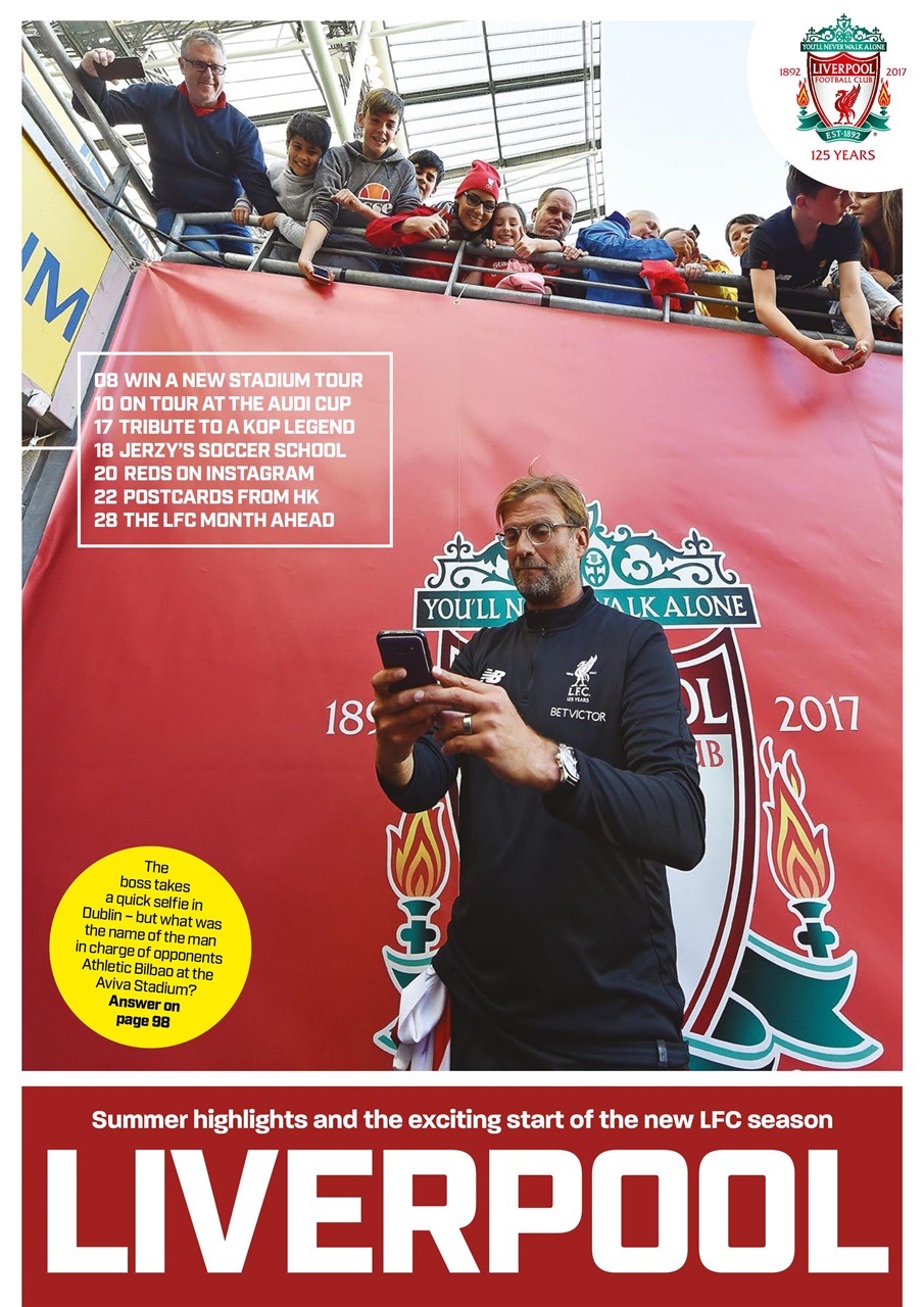 Liverpool FC Magazine - Sep-17 Subscriptions | Pocketmags