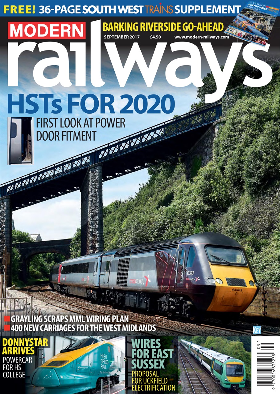 Modern Railways Magazine - September 2017 Back Issue