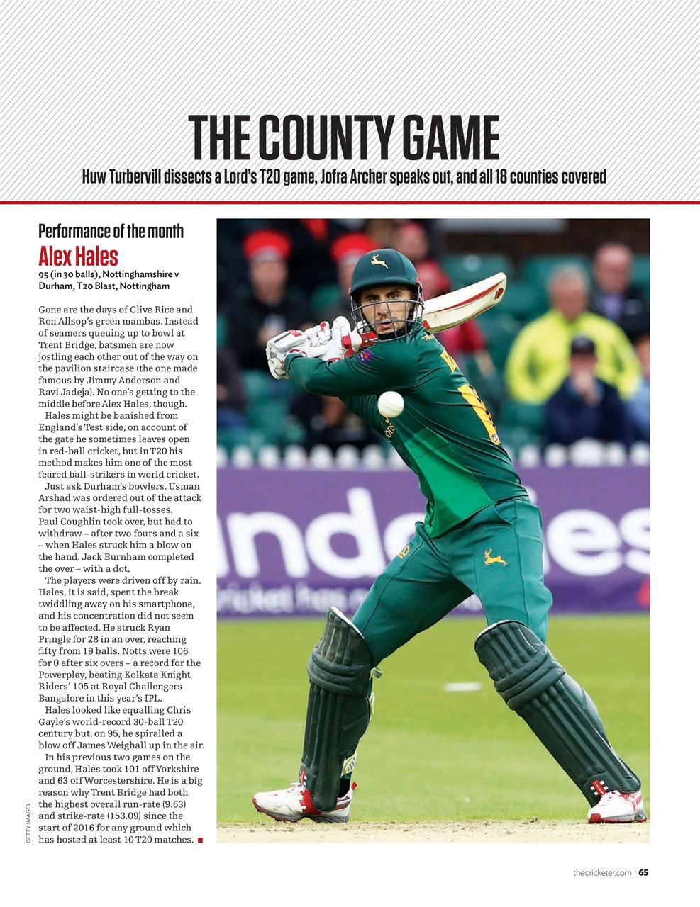 The Cricketer Magazine - Summer 2017 Back Issue