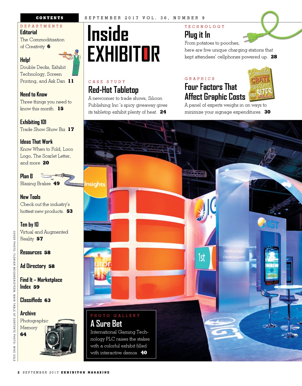 EXHIBITOR Magazine - EXHIBITOR September 2017 Back Issue