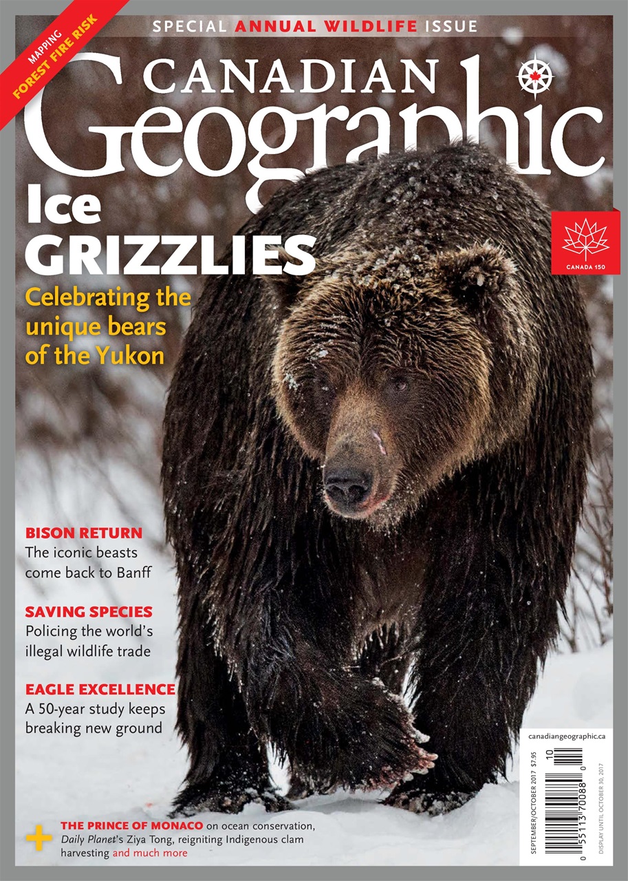 Canadian Geographic Magazine - September/October 2017 Back Issue