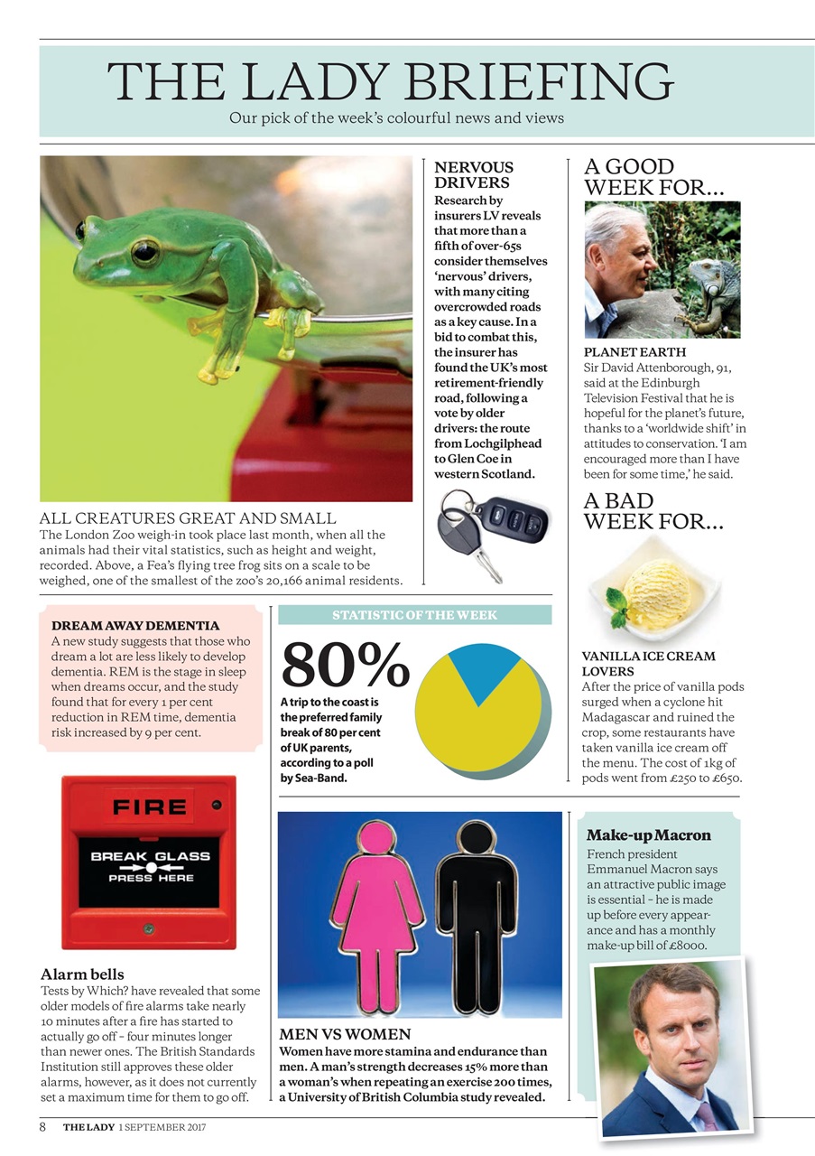 The Lady Magazine - 1st September Back Issue