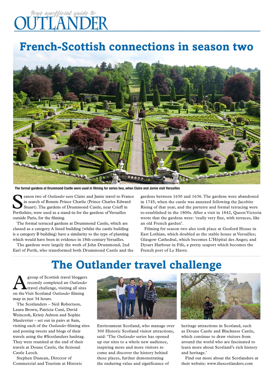 History Scotland Magazine - The Unofficial Outlander Guide 2017 Special ...