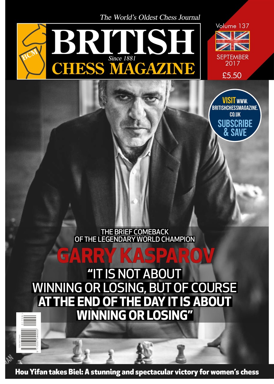 British Chess Magazine - September 2017 Back Issue