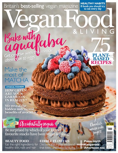 Vegan Food & Living Magazine - Oct 2017 Back Issue